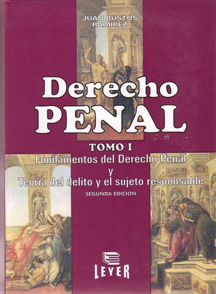 DERECHO PENAL- 2 TOMOS – El Jurista :: Ediciones Jurídicas DERECHO PENAL- 2 TOMOS – El Jurista :: Ediciones Jurídicas