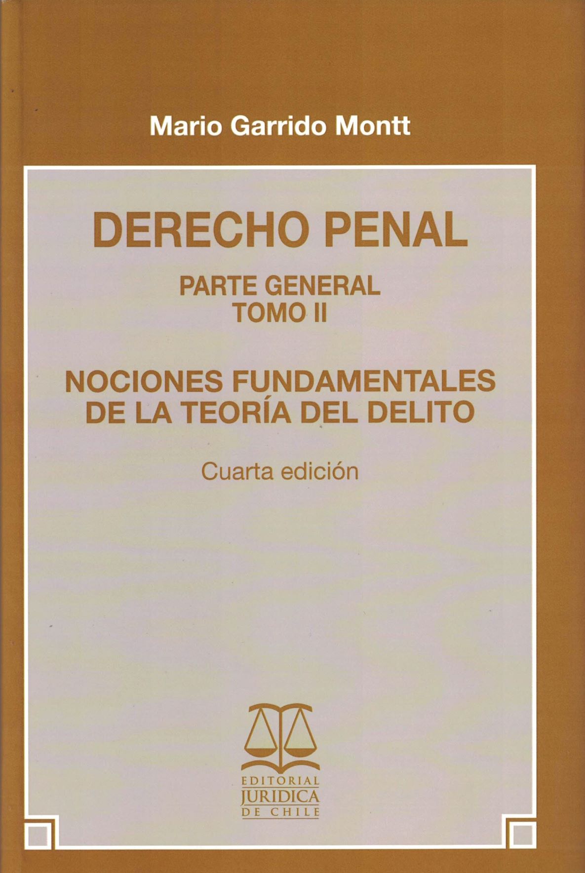 Derecho Penal Tomo Ii Parte Generalnociones Fundamentales De La